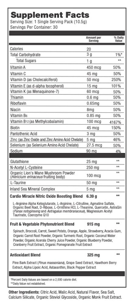 daily l-arginine for overall wellness