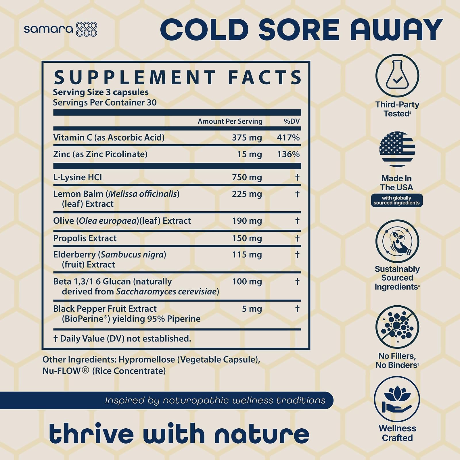 daily l-lysine for skin health