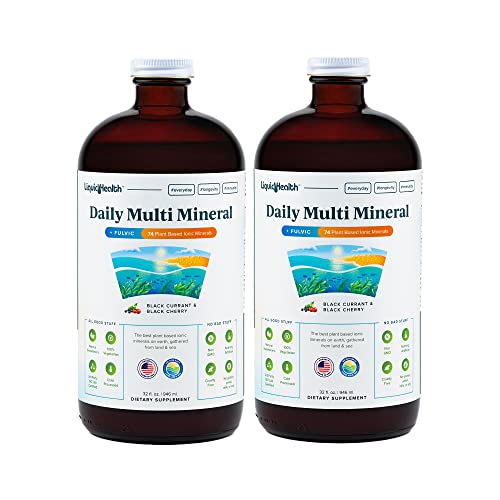 daily liquid trace minerals for energy