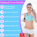 Daily liver cleanse with gummies