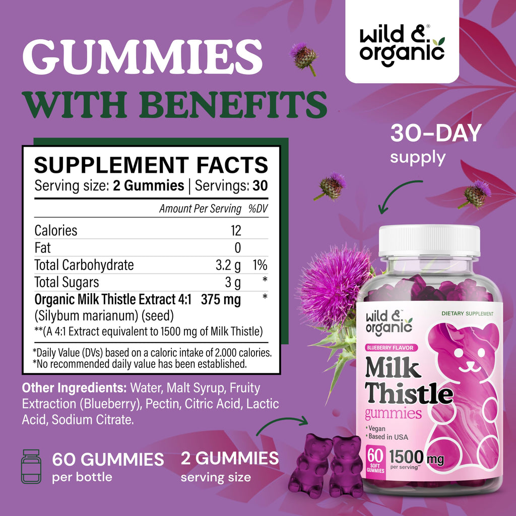 daily liver detox with milk thistle