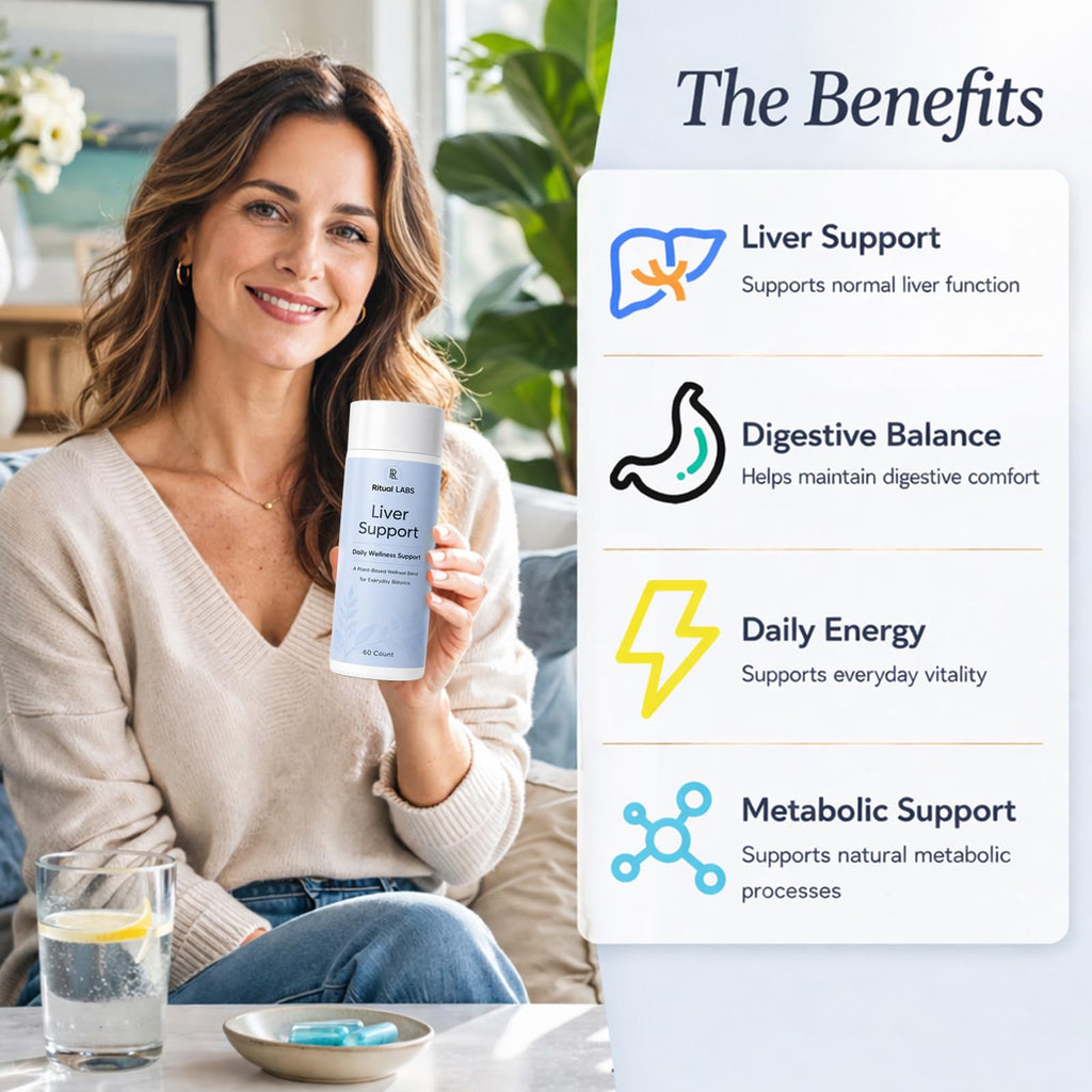 Daily liver support supplement benefits