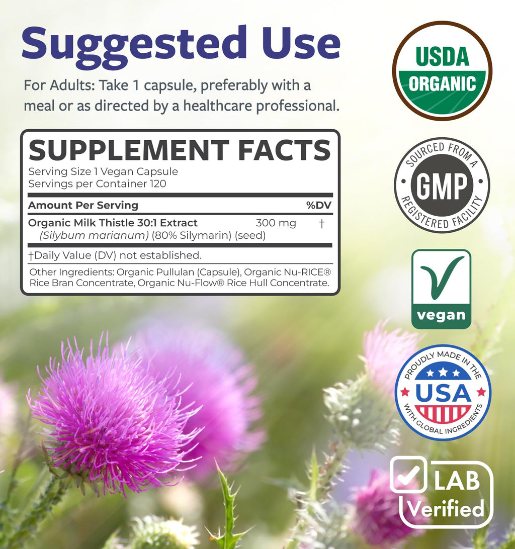 daily liver support with milk thistle