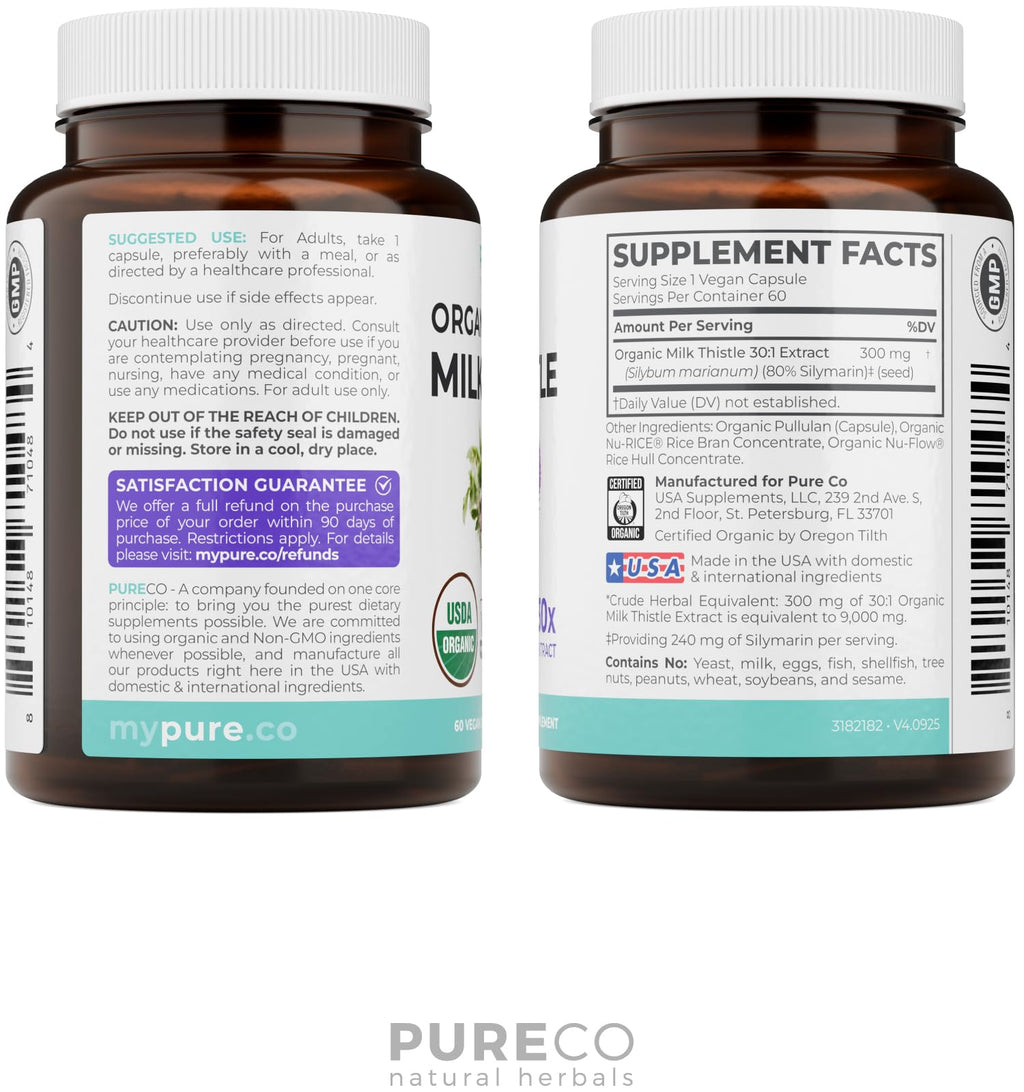 daily liver support with milk thistle
