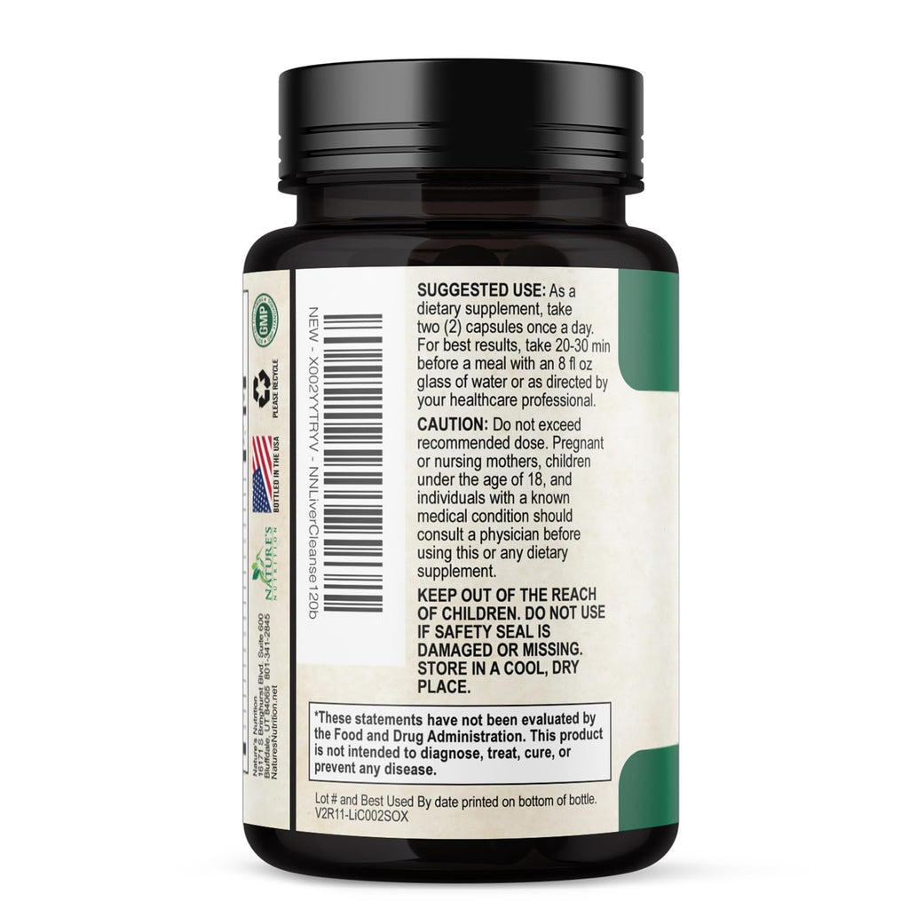 daily liver wellness with milk thistle