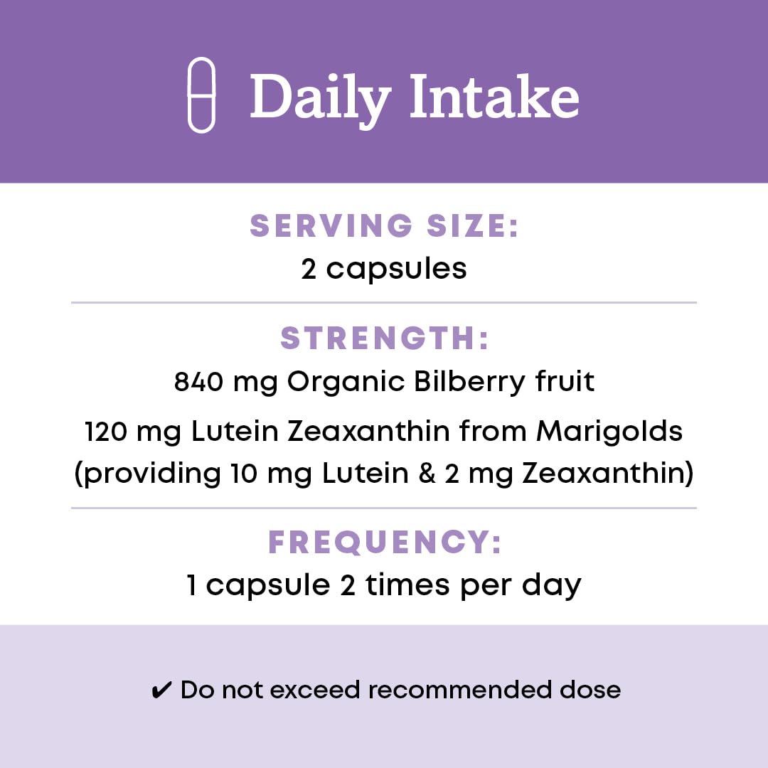 Daily lutein capsules for better vision