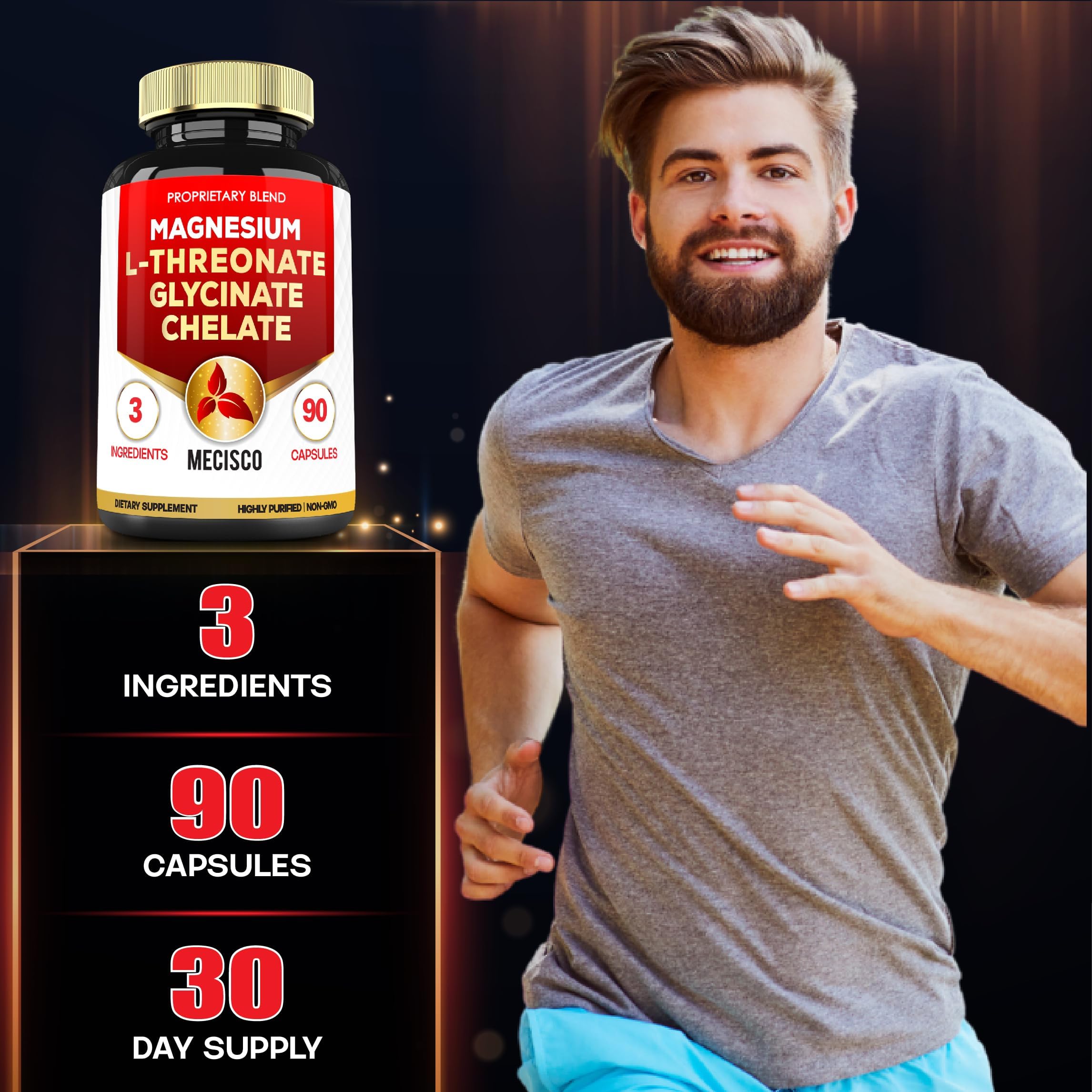 daily magnesium capsules for energy support