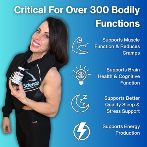 Daily magnesium for muscle recovery