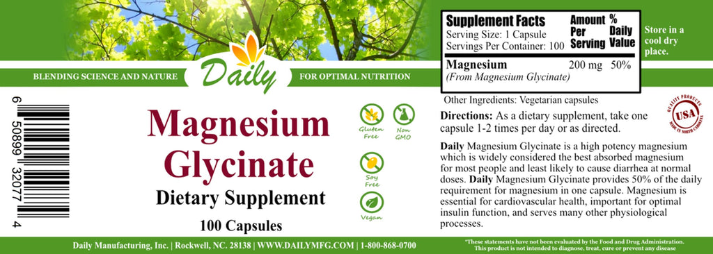 daily magnesium for overall wellness