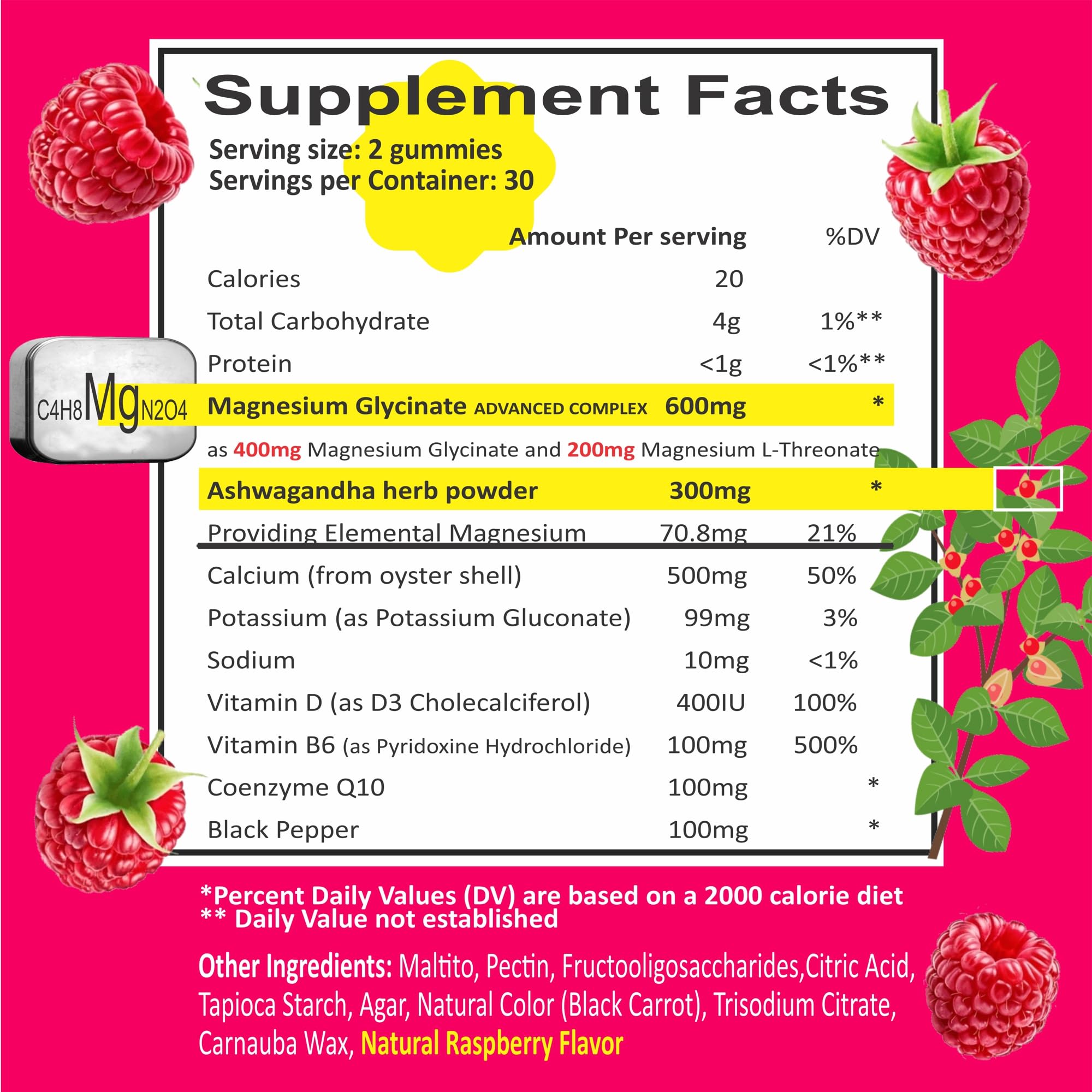 daily magnesium gummies for health