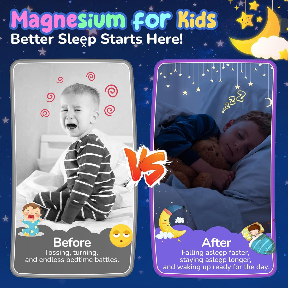Daily magnesium gummies for kids