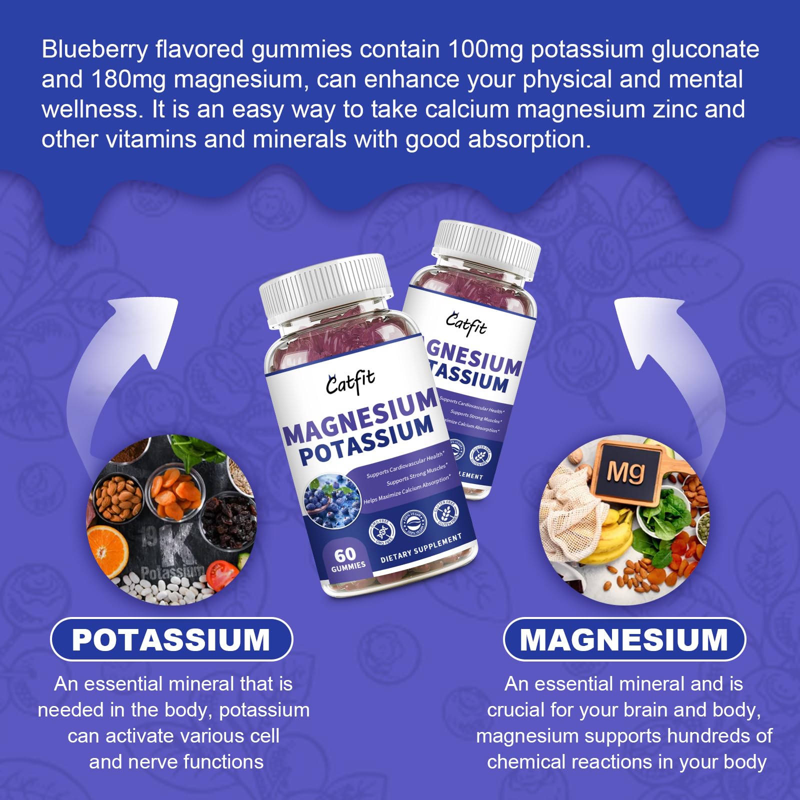 Daily magnesium gummies for wellness