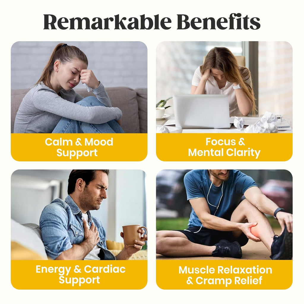 daily magnesium intake with tasty gummies
