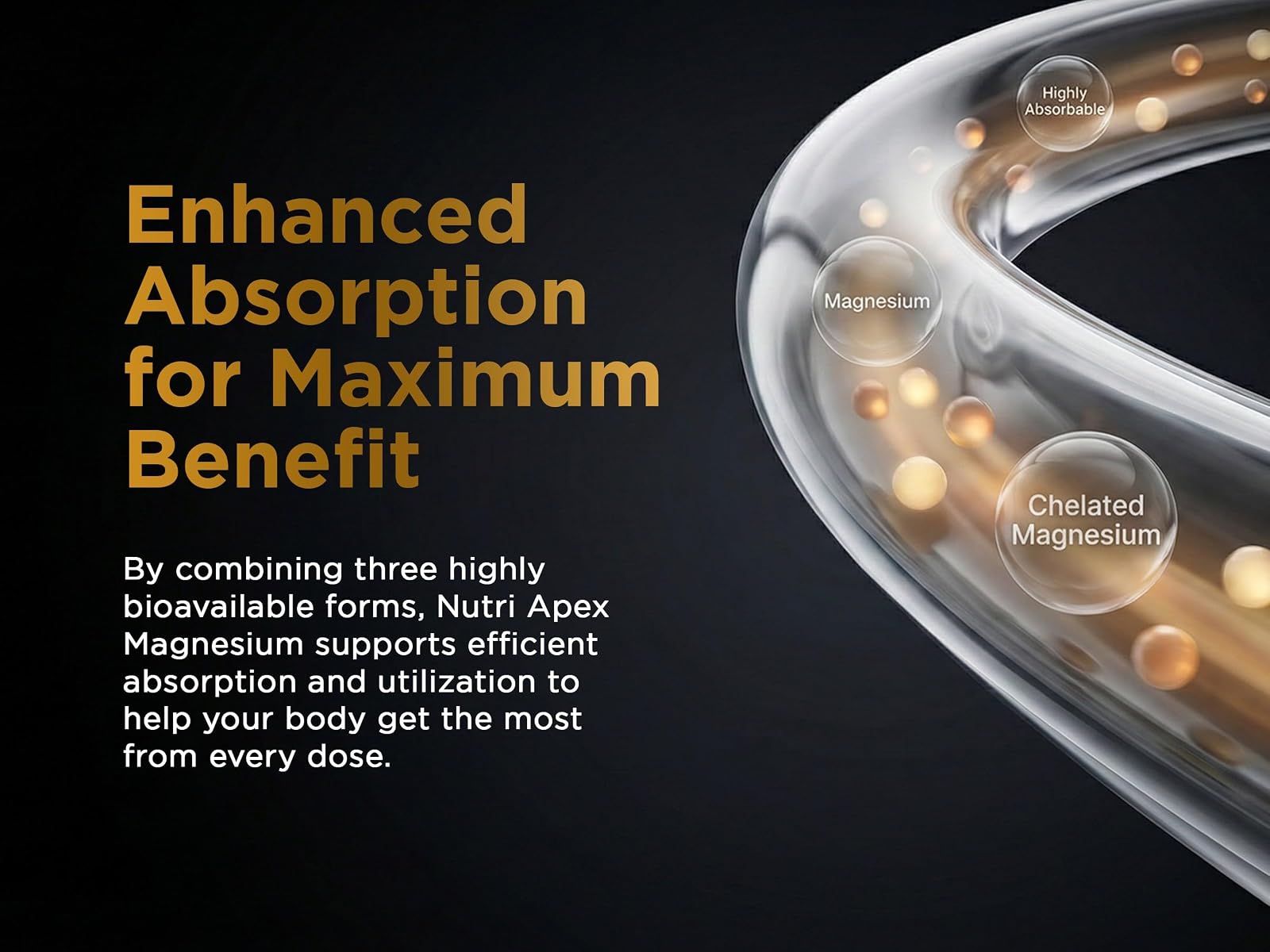 Daily magnesium supplement for energy