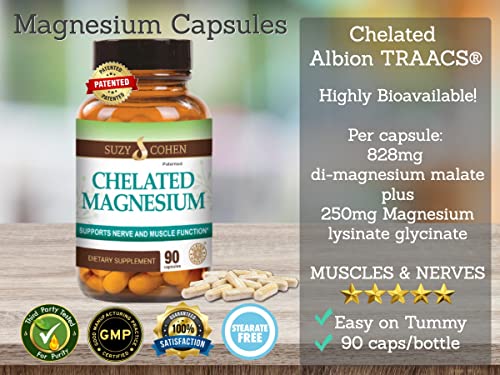 Daily magnesium supplement for nerve health