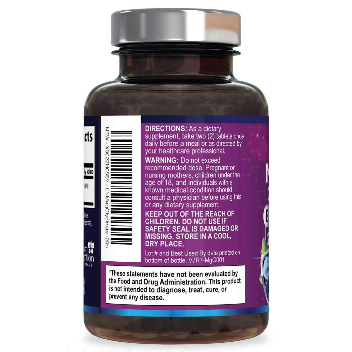 Daily magnesium supplement for optimal health