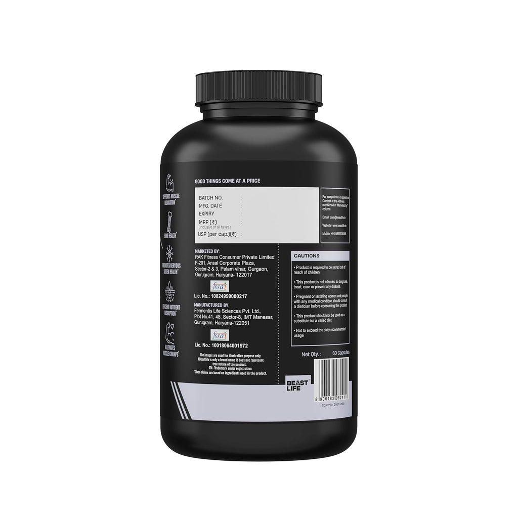 Daily magnesium supplement for overall wellness