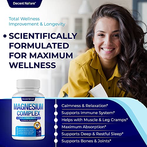 Daily magnesium supplement for wellness