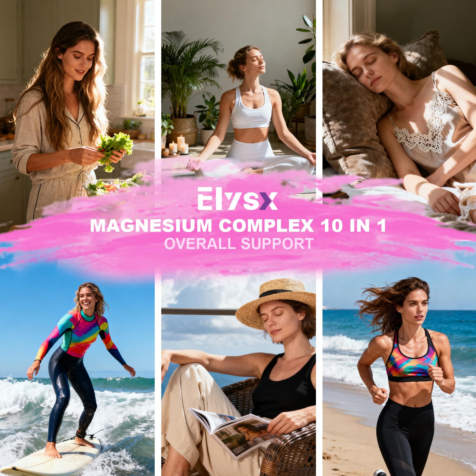 Daily magnesium supplement for wellness