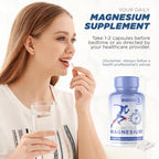 Daily magnesium supplement for wellness