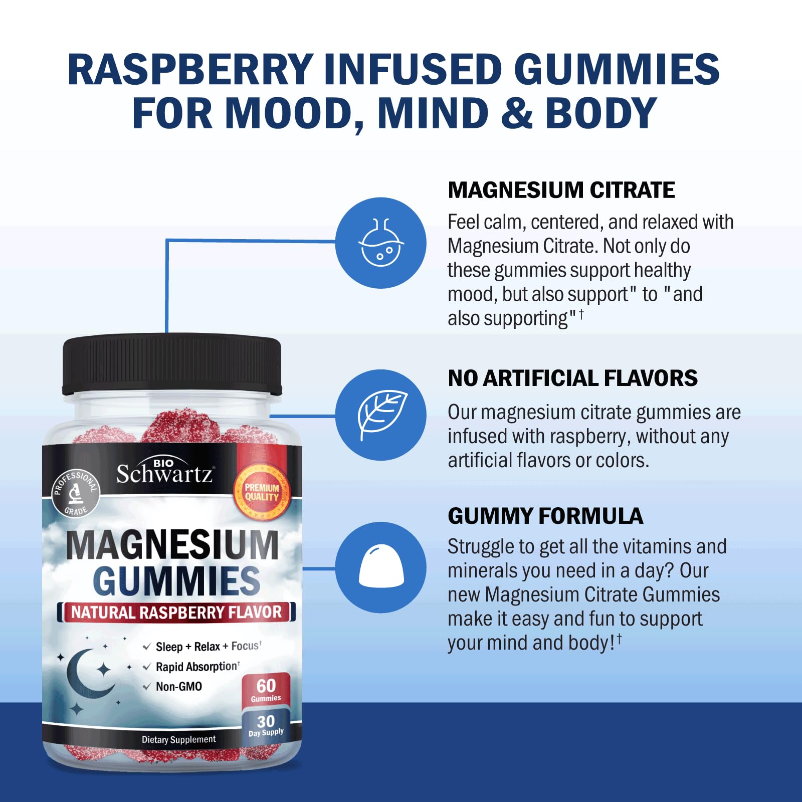 daily magnesium support gummies