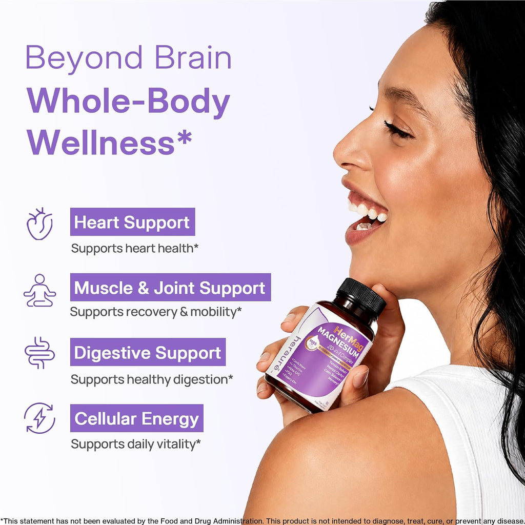 Daily magnesium support with HerAure