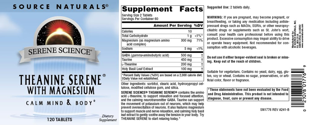 Daily magnesium tablets for mental clarity