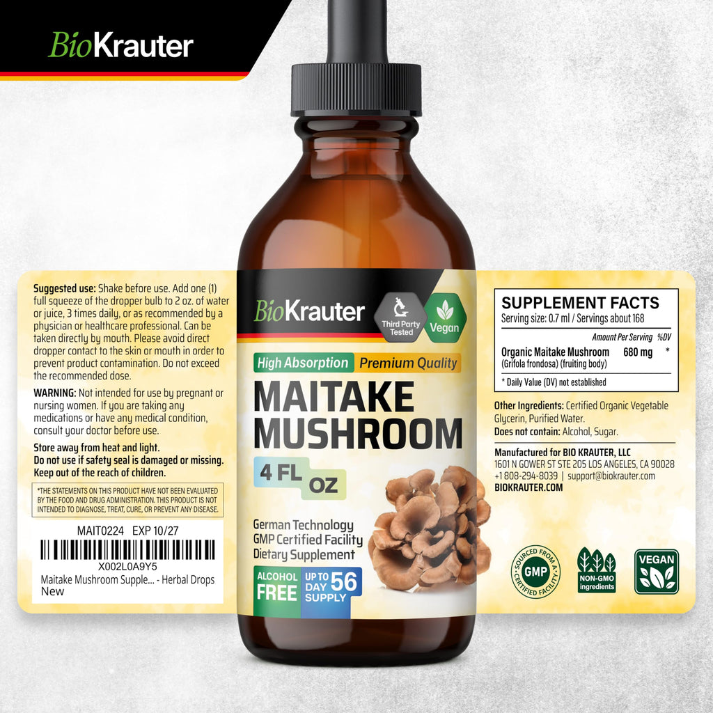 Daily Maitake mushrooms for health