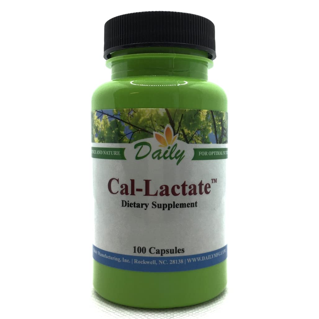 Daily Manufacturing calcium lactate capsules for bone health