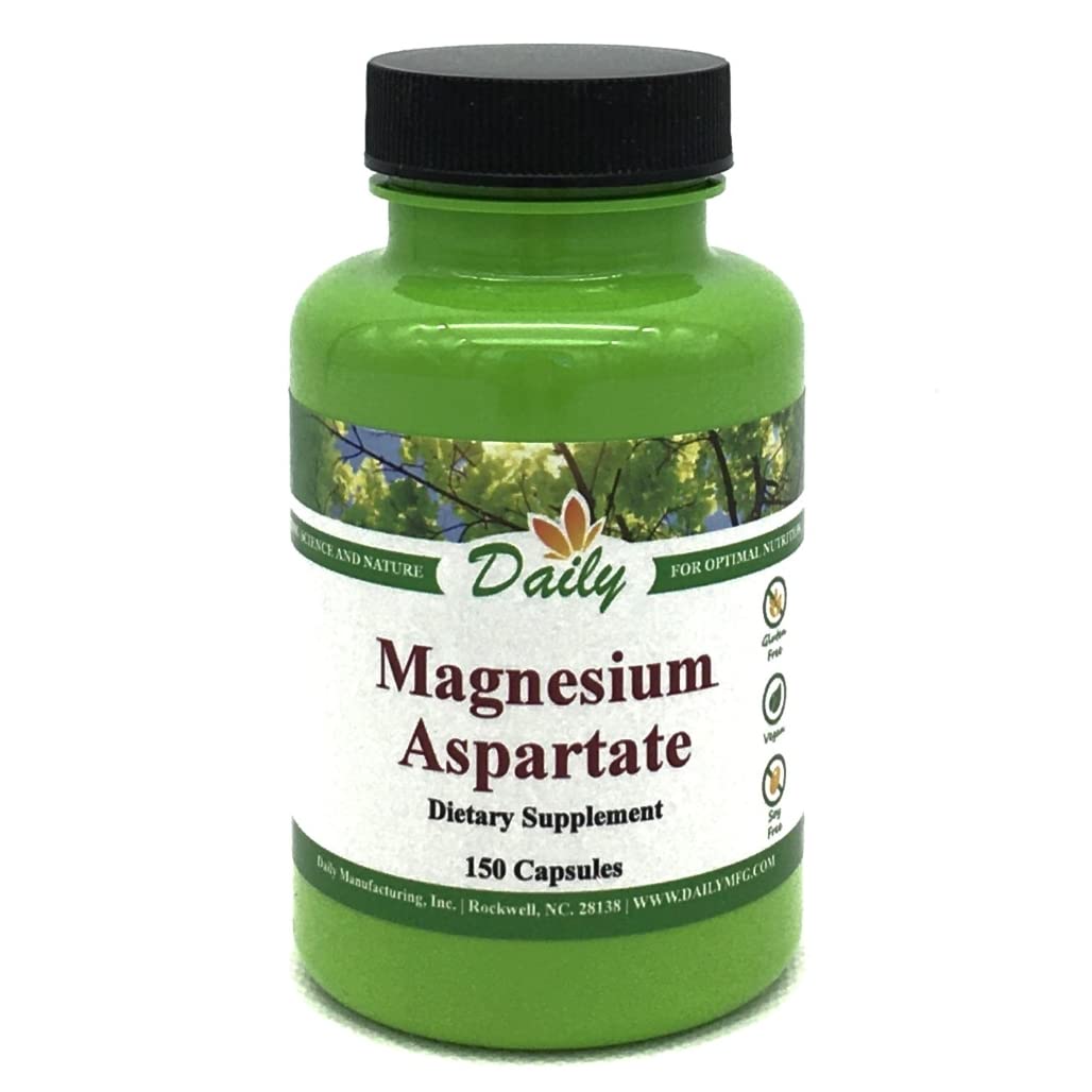 Daily Manufacturing magnesium capsules for relaxation