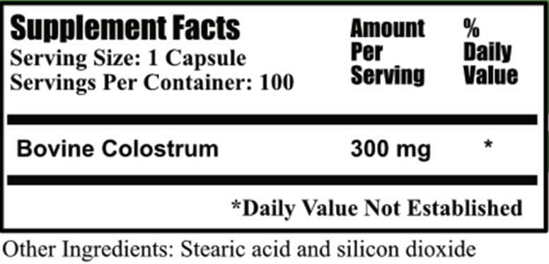 Daily Manufacturing Milk colostrum benefits