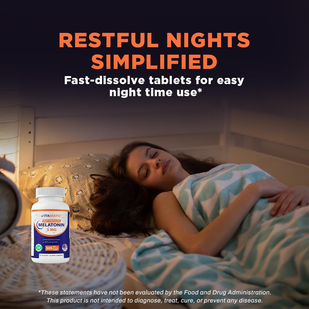 daily melatonin support for sleep
