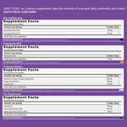 Daily menopause support supplement packs