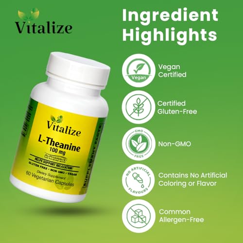 Daily mental support with Vitalize L-Theanine