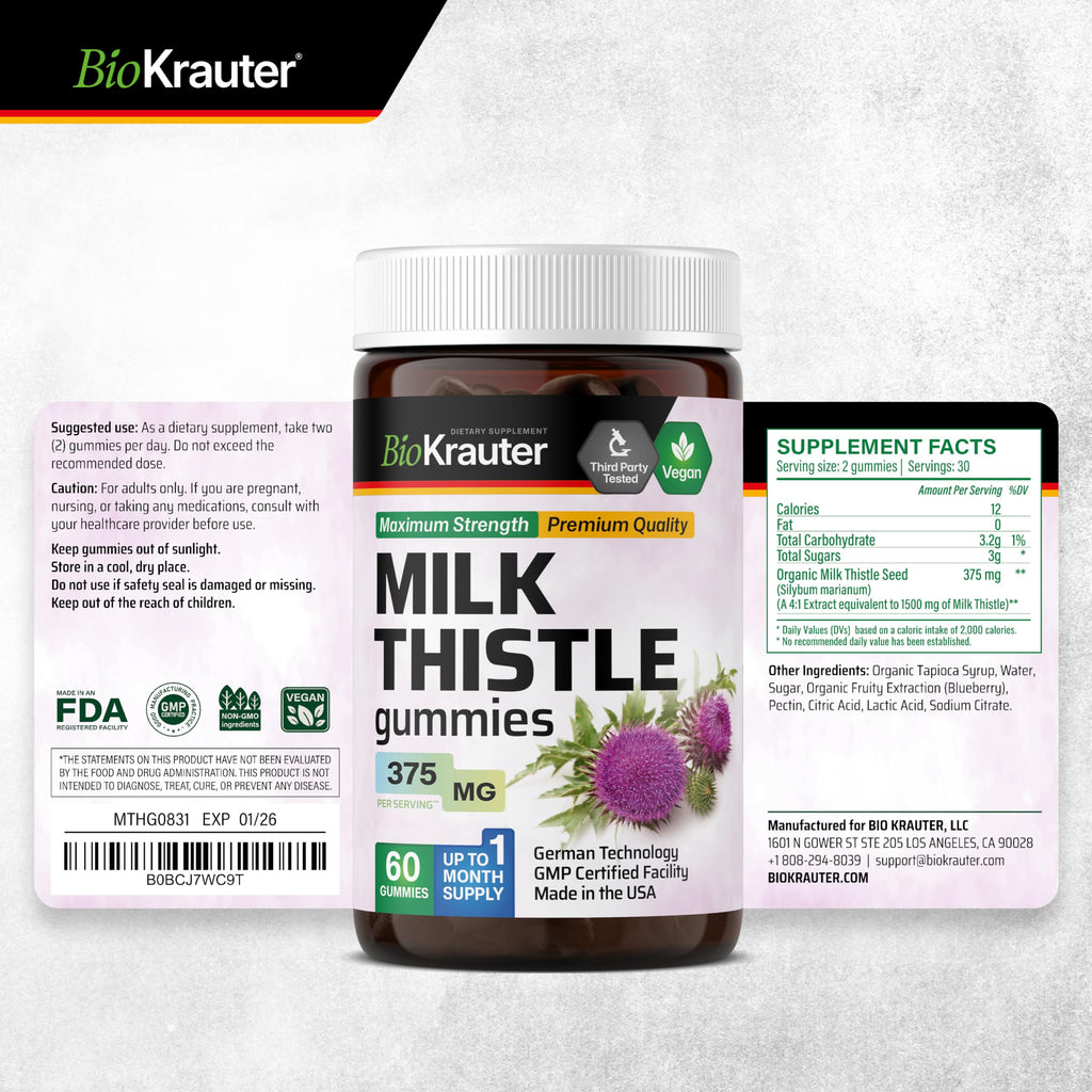 daily milk thistle detox for vitality