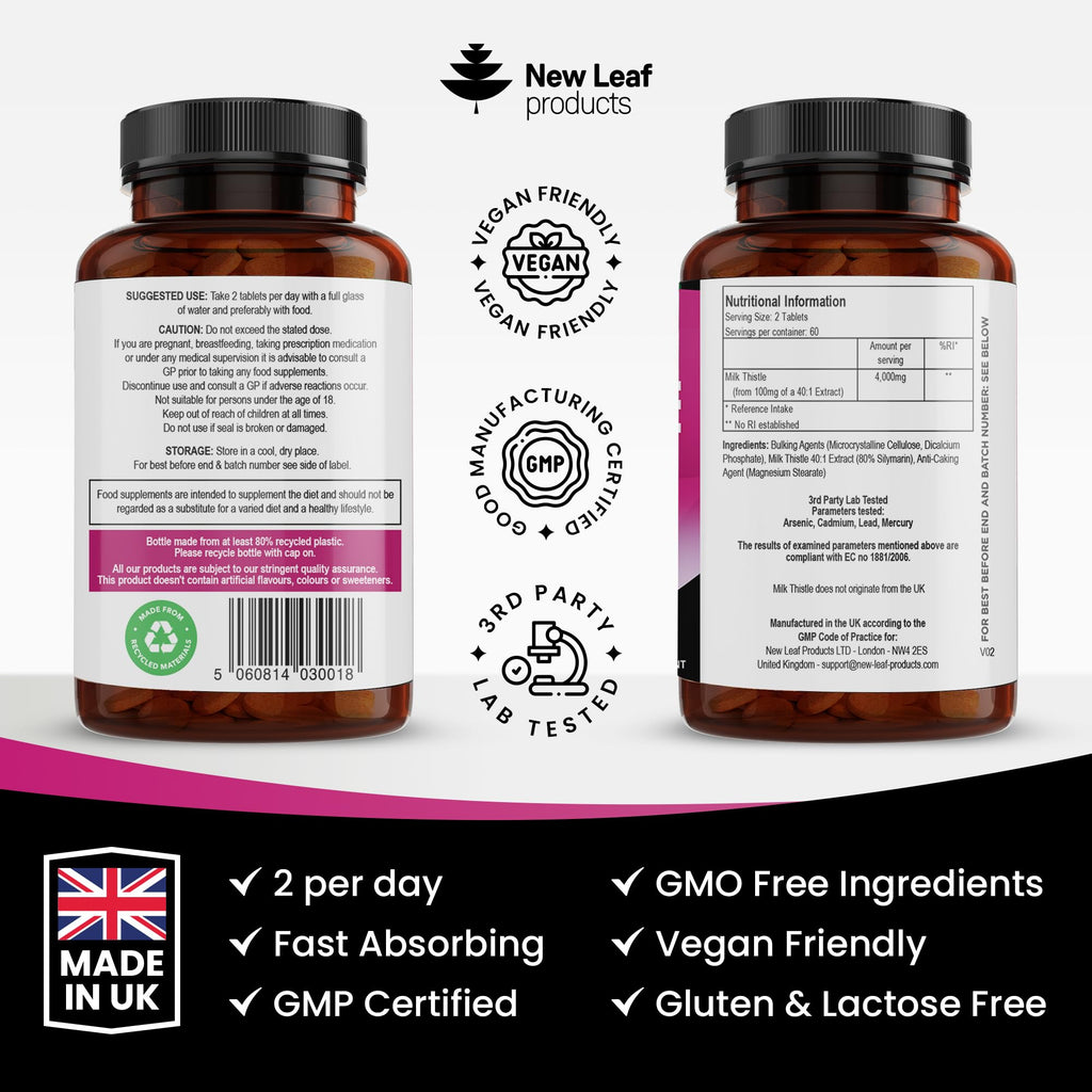 daily milk thistle liver support
