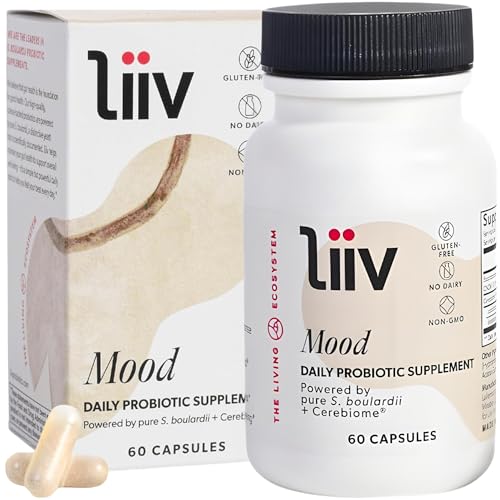 Daily mood support probiotic capsules