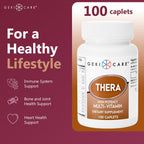 Daily multivitamin caplets for health