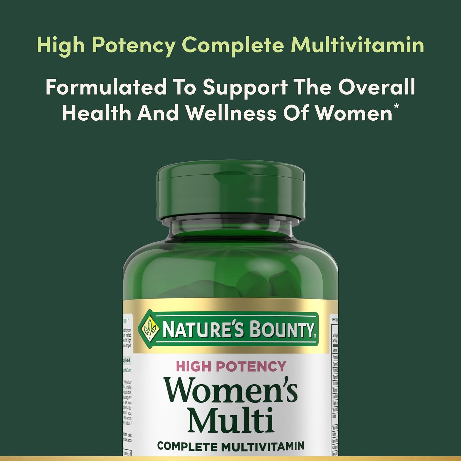 daily multivitamin caplets for women
