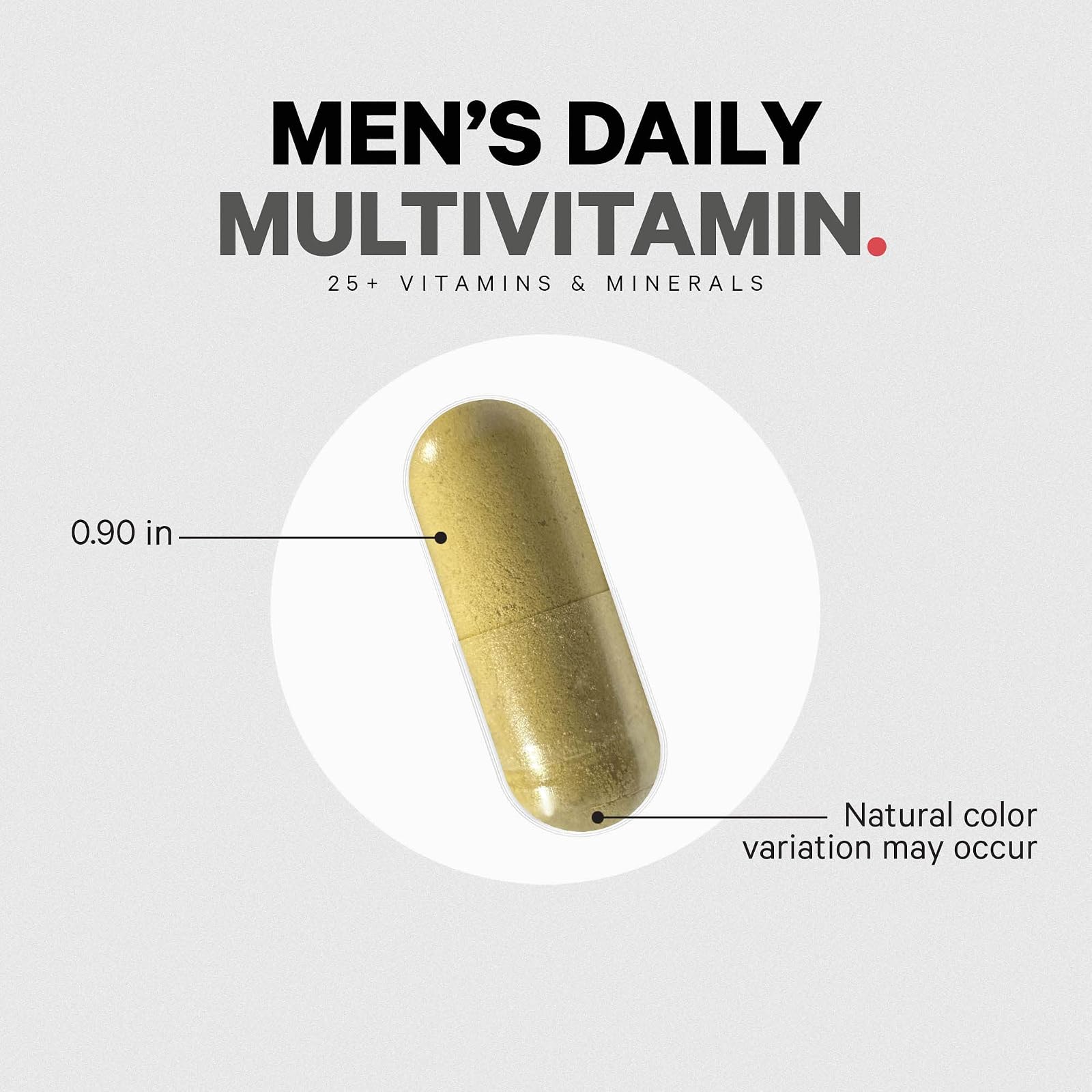 daily multivitamin capsules for men
