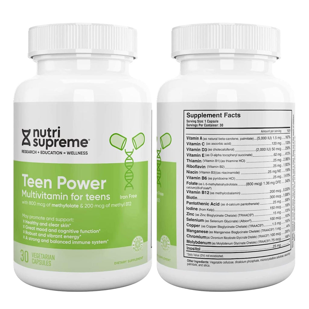 daily multivitamin capsules for teenagers