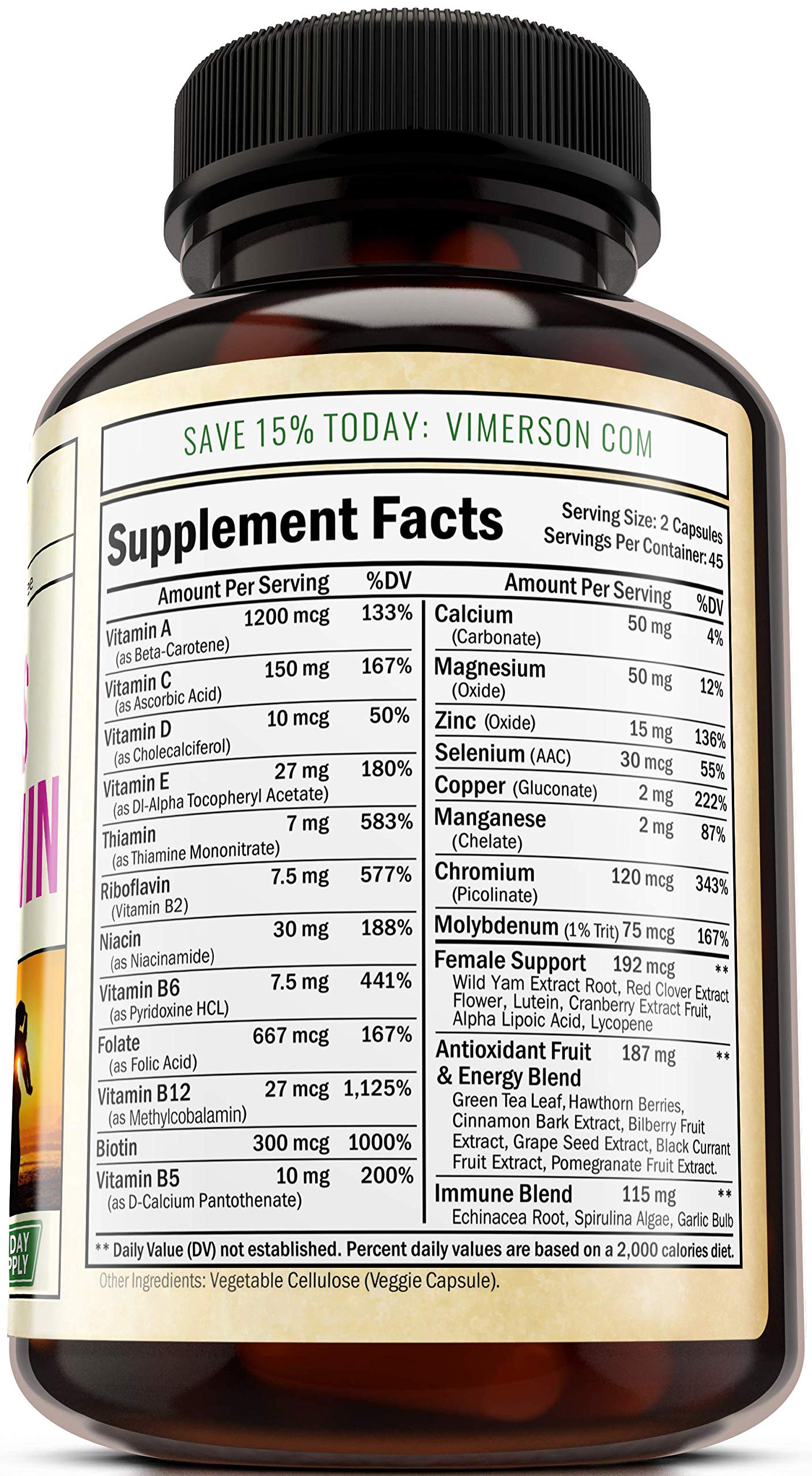 daily multivitamin capsules for women