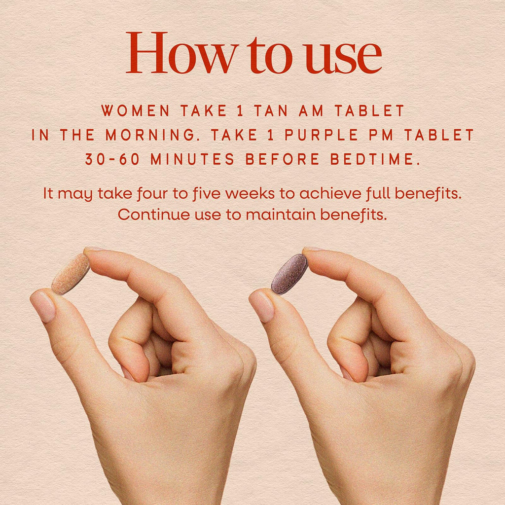 Daily multivitamin capsules for women
