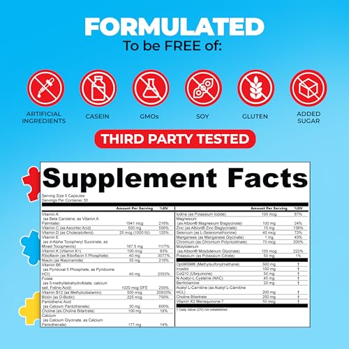 daily multivitamin for active kids