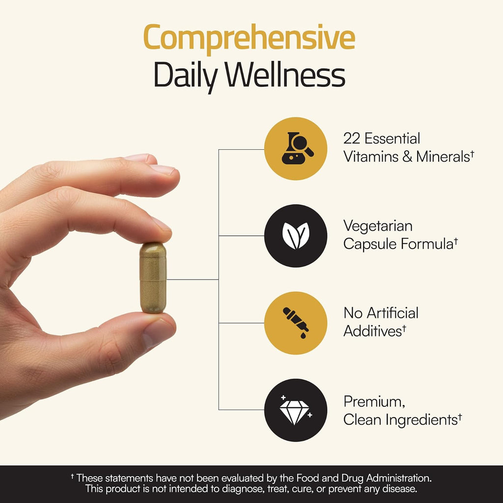 Daily multivitamin for active lifestyle