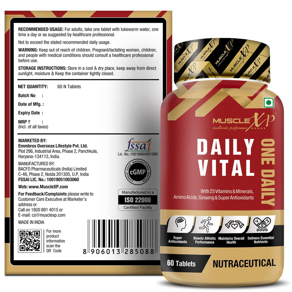 daily multivitamin for active lifestyles
