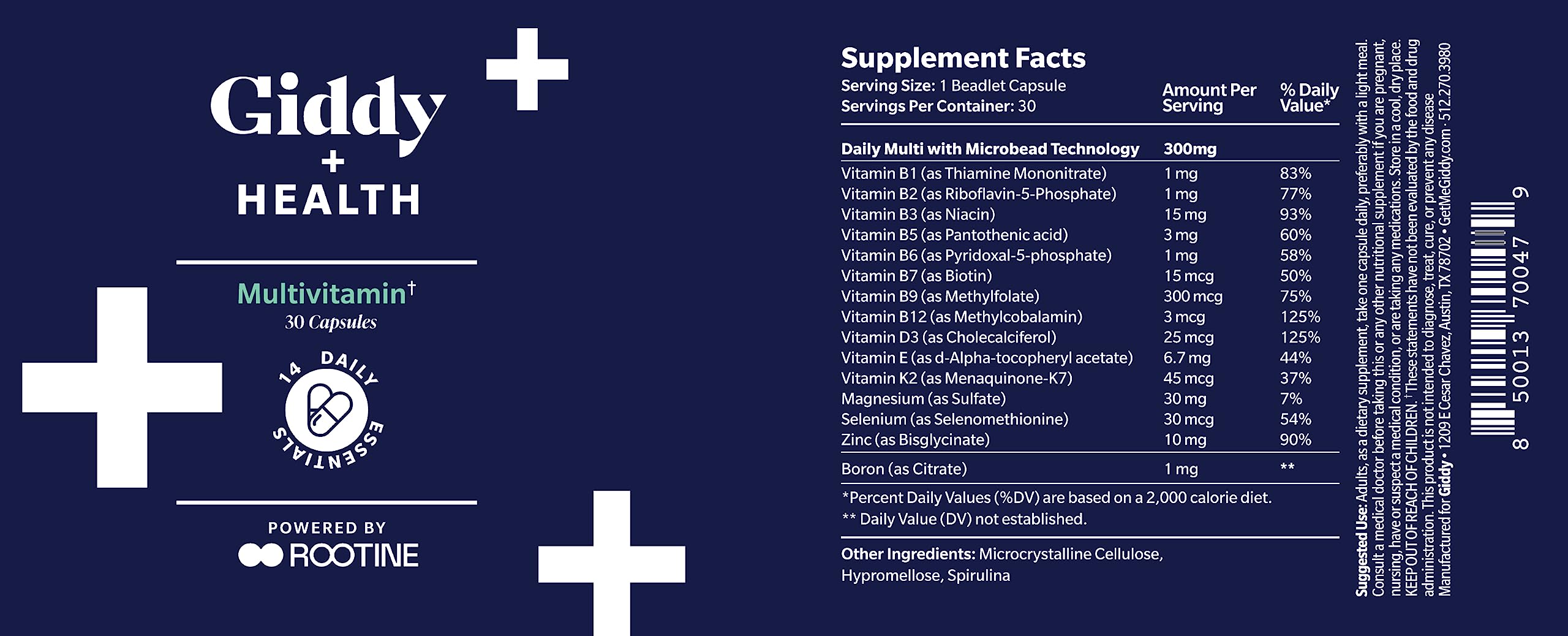 daily multivitamin for active lifestyles