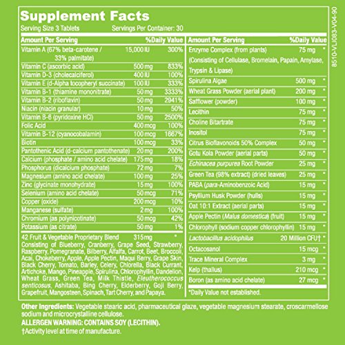 daily multivitamin for active lifestyles