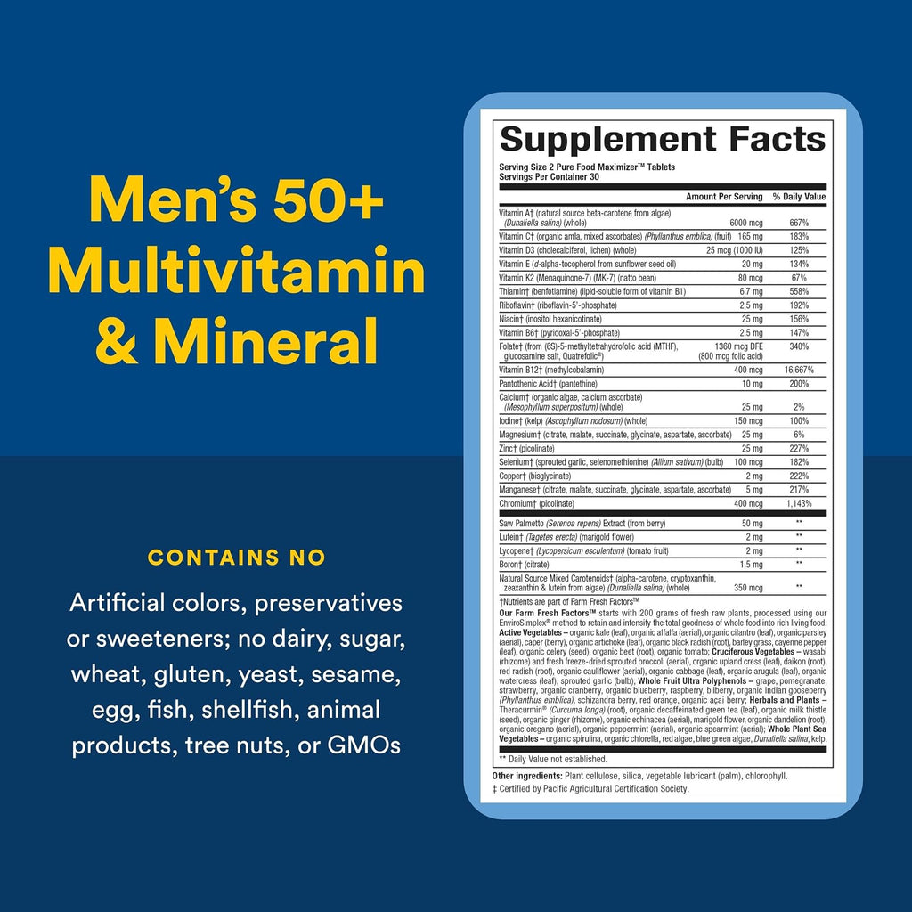 daily multivitamin for active men