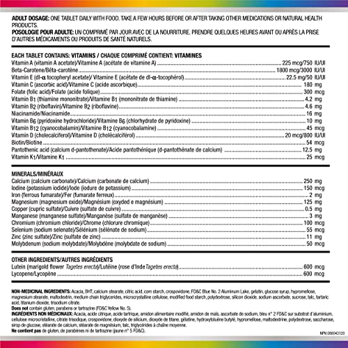 daily multivitamin for active seniors